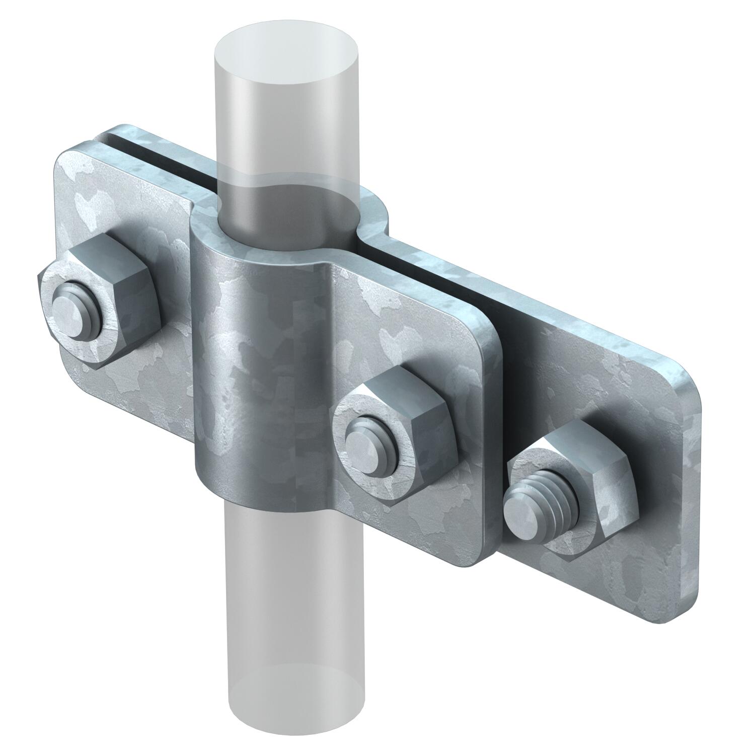 Connection clamp for earth rod on flat conductor FT 25 | OBO